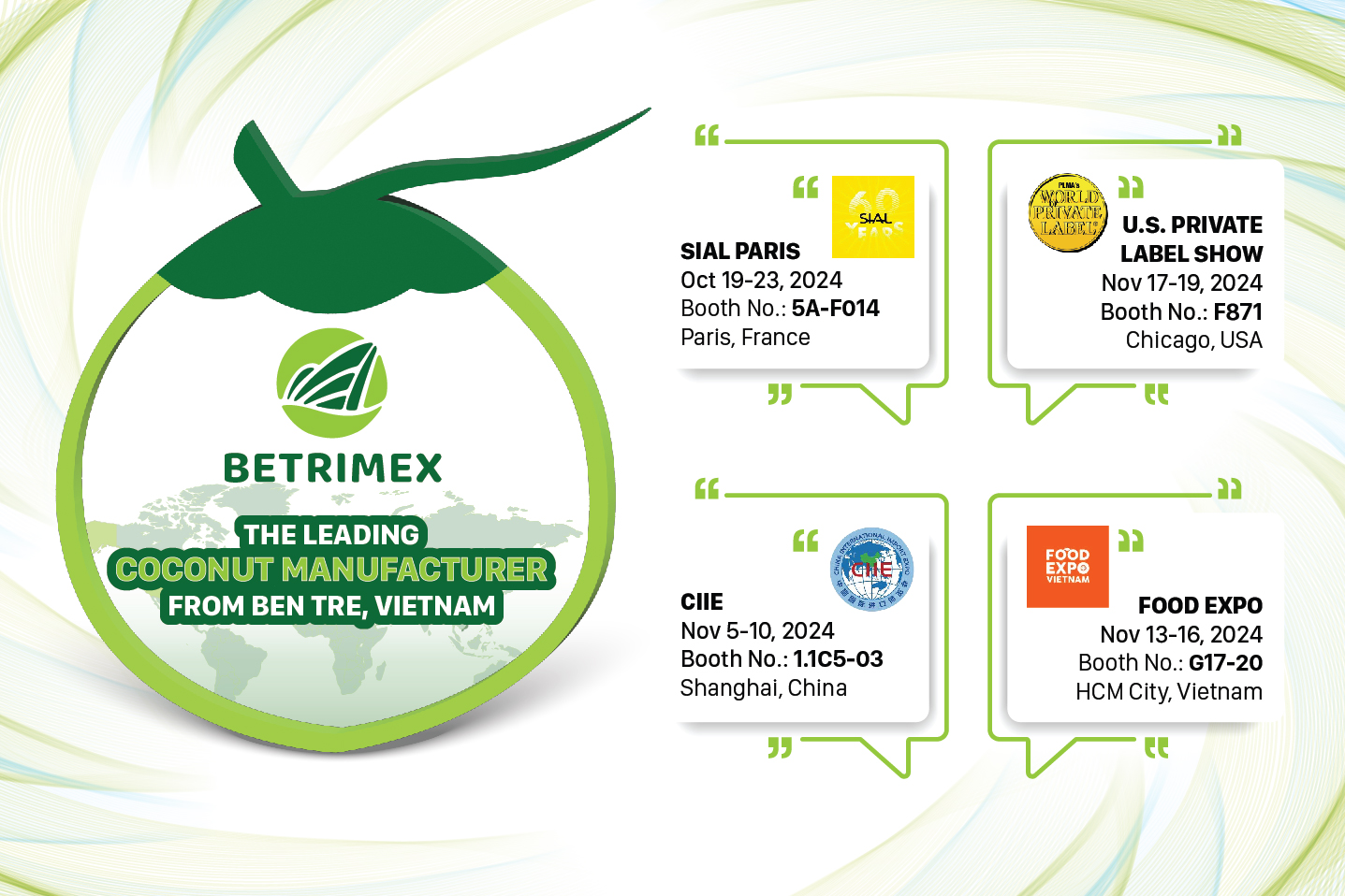 Betrimex Vietnam | Coconut water company. Betrimex Vietnam